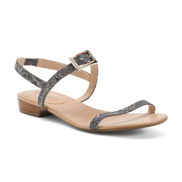 Vaneli | Shoes | New Vaneli Bone Bowyn Leather Sandals 397mo | Poshmark